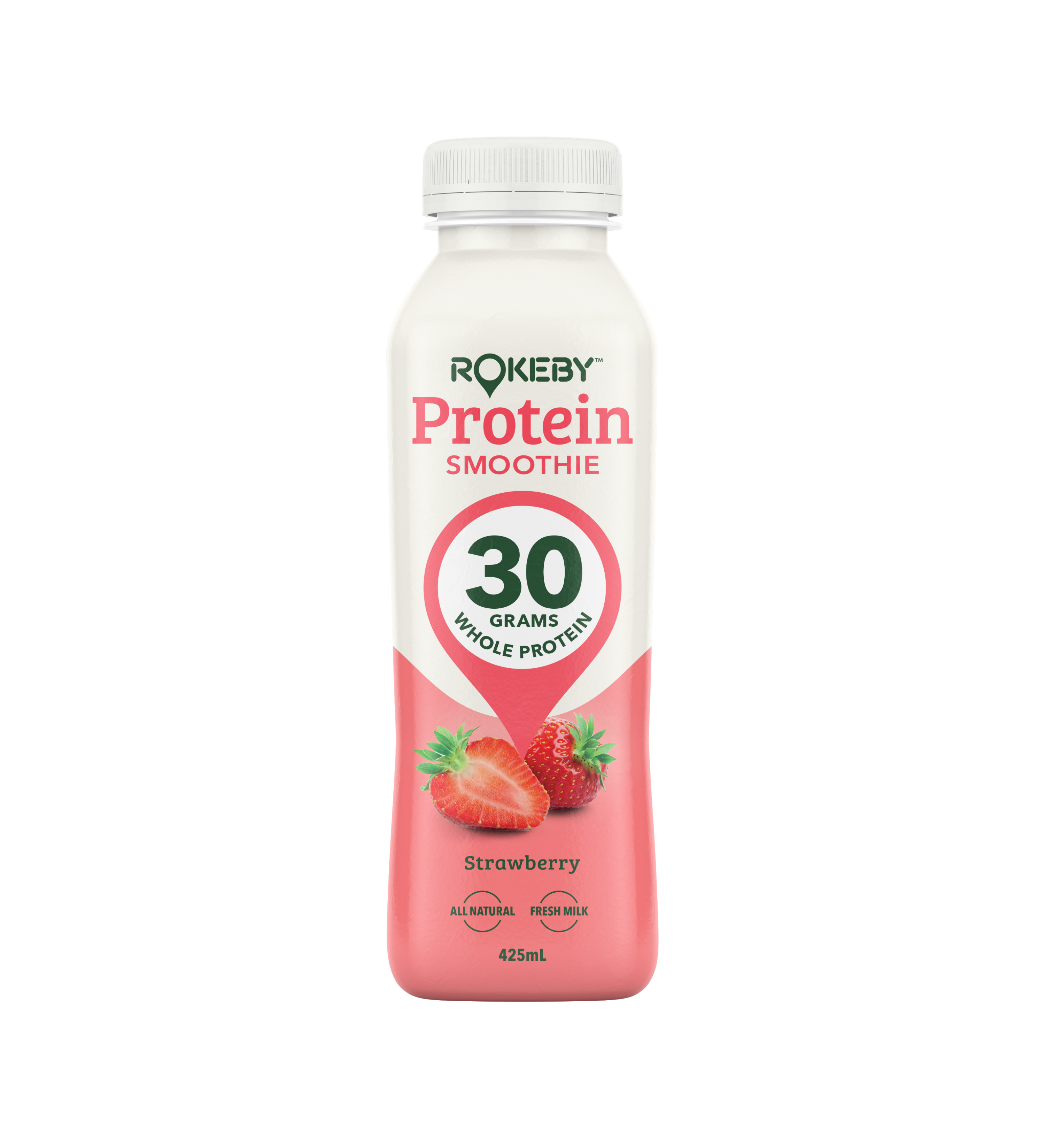 Protein Smoothie Strawberry | Rokeby Nutrition