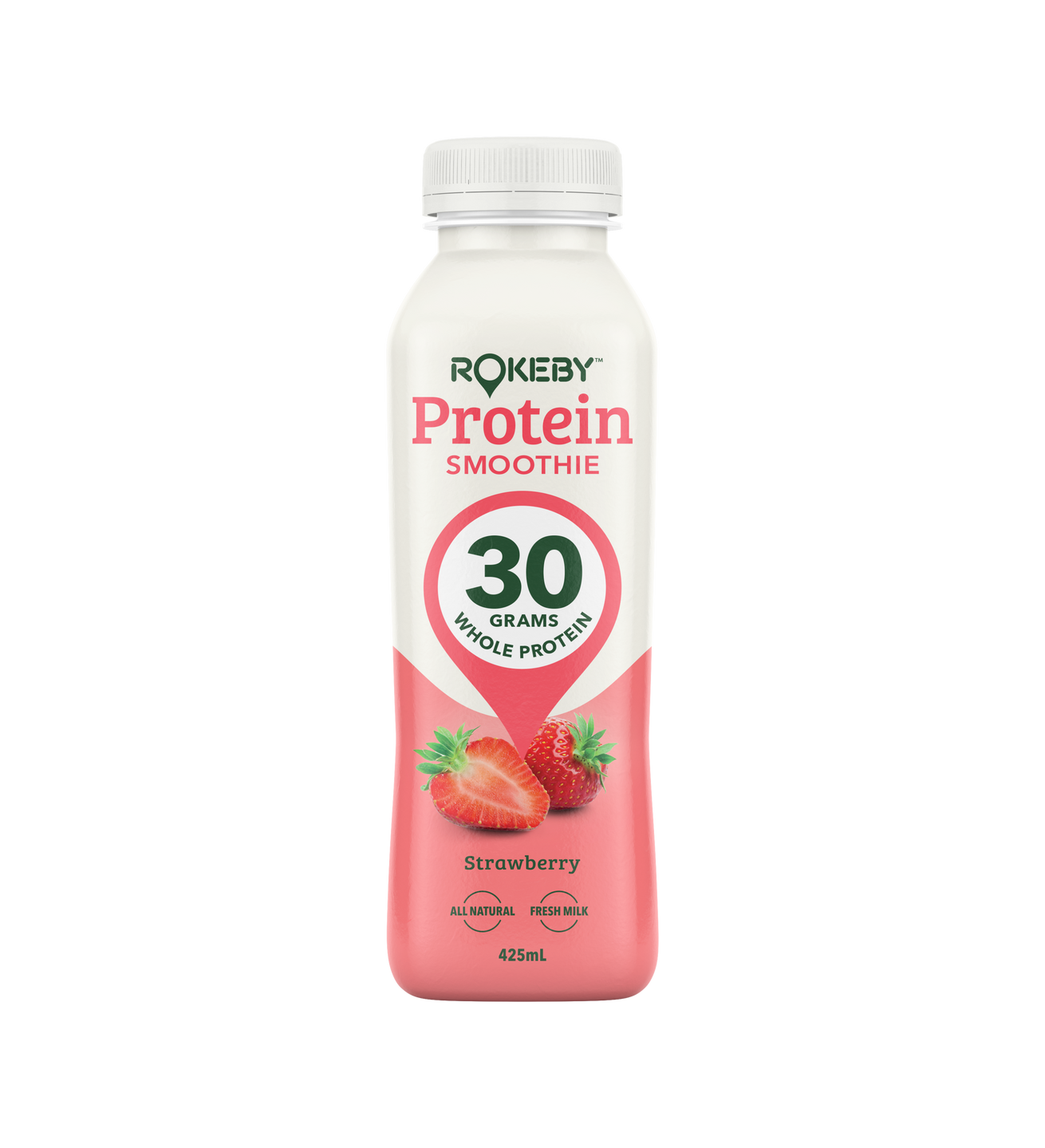 Protein Smoothie Strawberry | Rokeby Nutrition