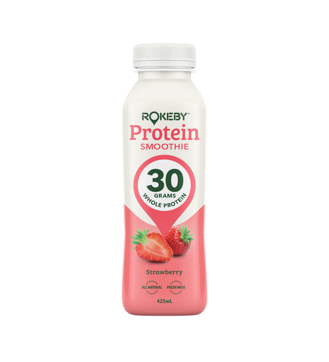 Protein Smoothie Strawberry | Rokeby Nutrition