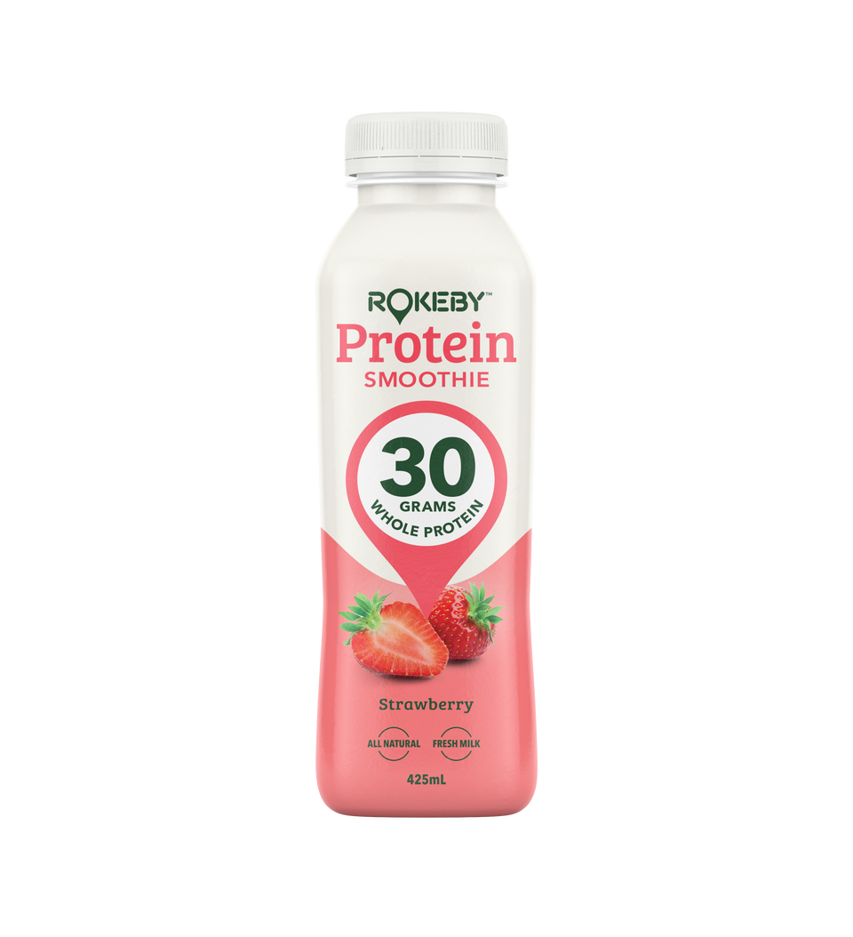 Protein Smoothie Strawberry | Rokeby Nutrition
